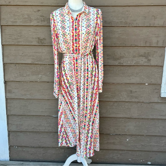 Jealous Tomato | Dresses | Nwt Jealous Tomato Abstract Maxi Dress ...